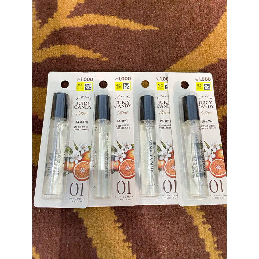 Jual DAILY COMMA Perfume mist Juicy candy DAISO KOREA | Shopee Indonesia