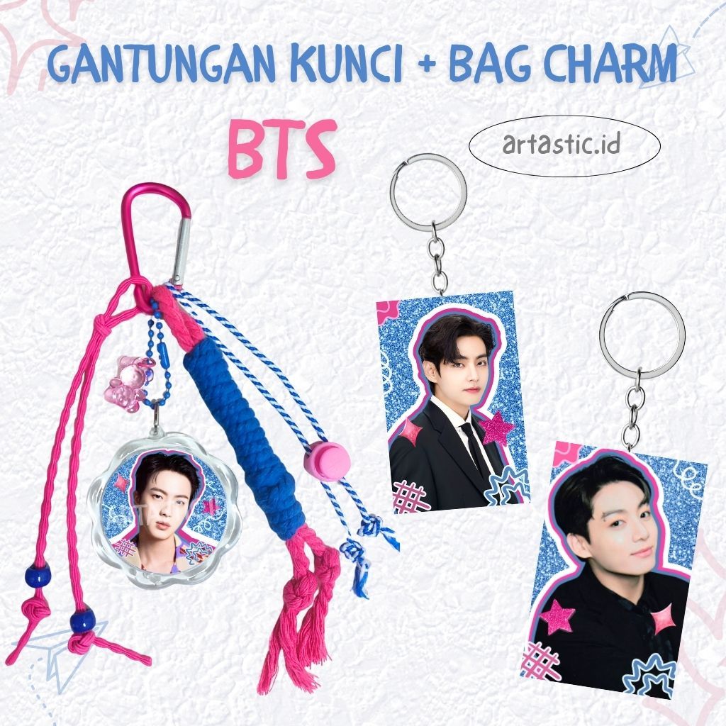 Jual Bag Charm BTS | Keychain BTS | Gantungan Kunci BTS | Keychain KPOP | Gantungan Kunci KPOP ...