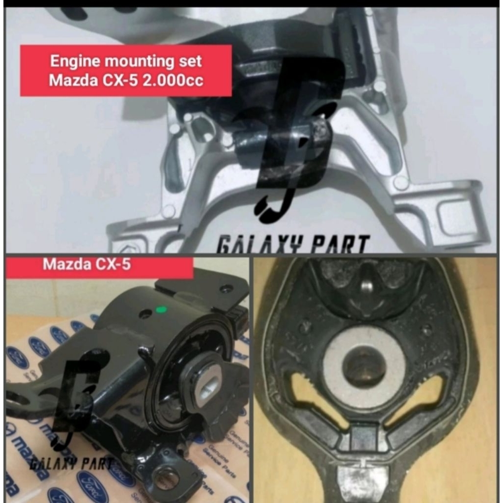 Jual Engine Mounting set Mazda CX-5 2.0 2.000cc Original Mazda | Shopee ...