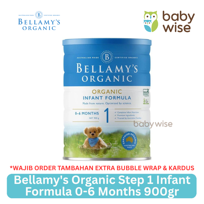 Jual Bellamy's Bellamys Organic Step 1 Infant Formula 0-6 Months 900gr ...