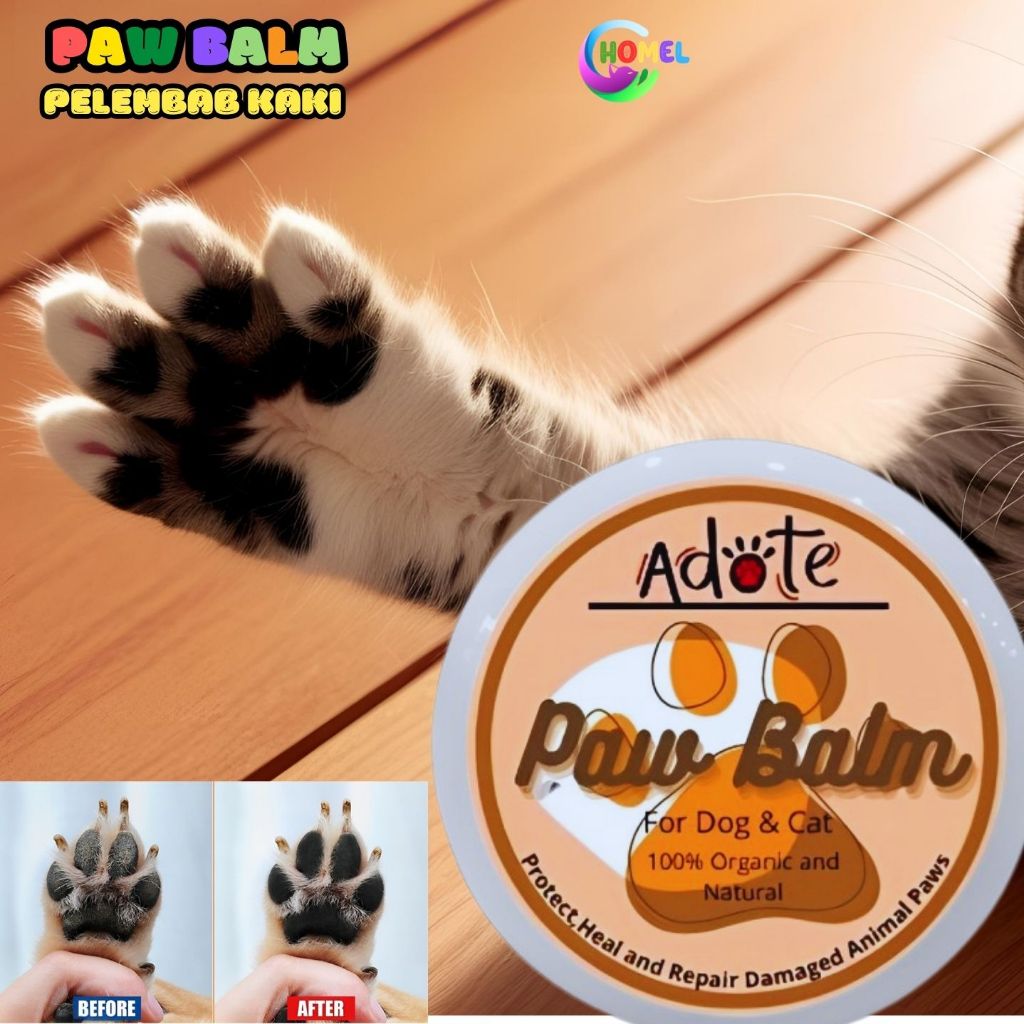 Jual PAW BALM Rawat Kaki Kucing dari Retak Kering dan Kasar CHOMEL ...
