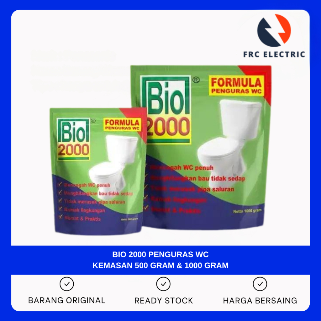 Jual Bio 2000 500 gram - Penguras WC bio 2000 - Obat Septic tank ...
