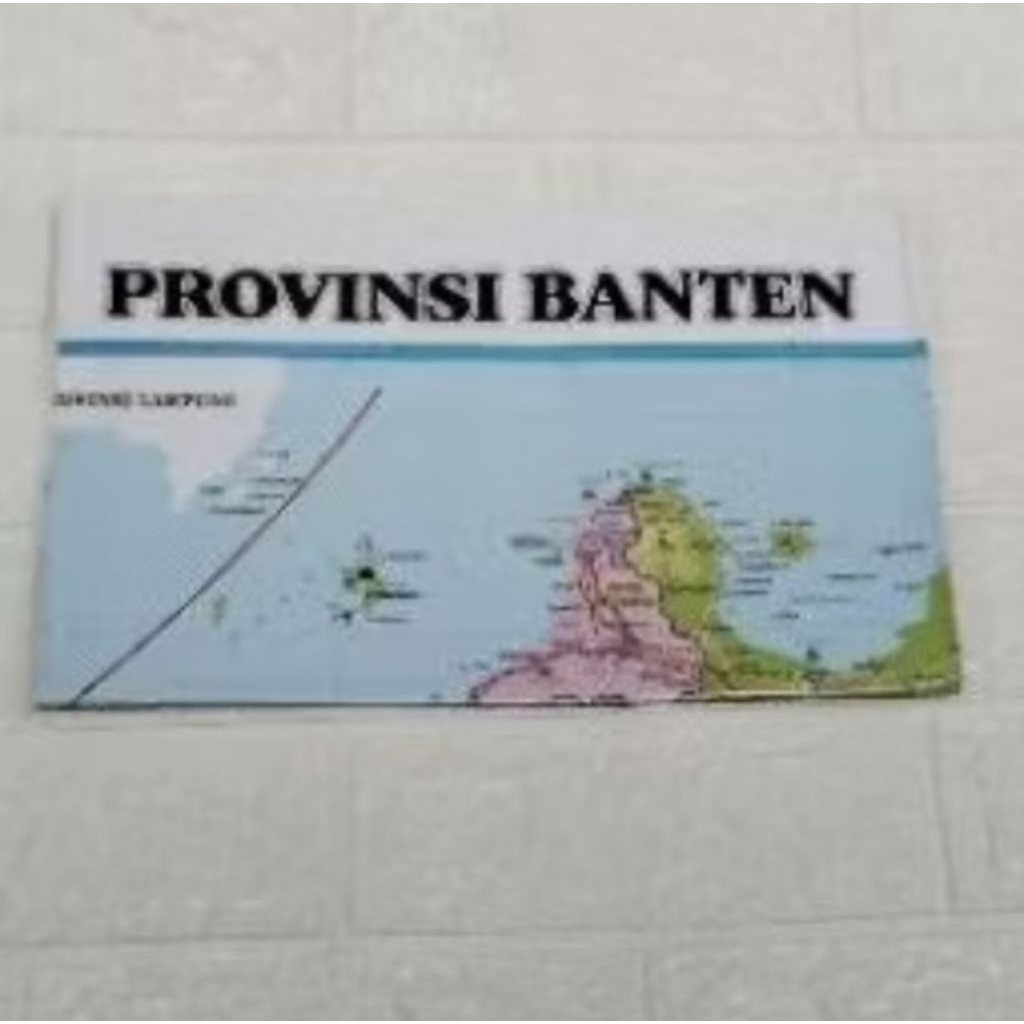 Jual Peta Provinsi Banten (Lipat Besar) | Shopee Indonesia
