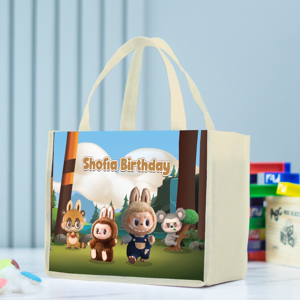 Jual Custom Labubu Tas Ulang Tahun Anak,Goodie Bag Ultah Land T20 P25 ...