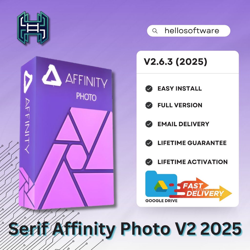Jual (WIN/MAC) Serif Affinity Photo V2 2025 v2.6.3.3322 Full Version (Versi Terbaru) | Shopee ...