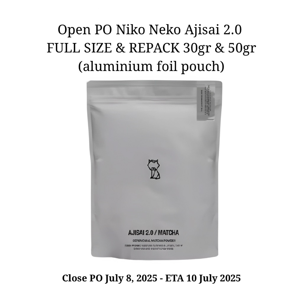 Jual [PREORDER] REPACKAGE 30gr 50gr NIKO NEKO MATCHA - Ajisai 2.0 ...