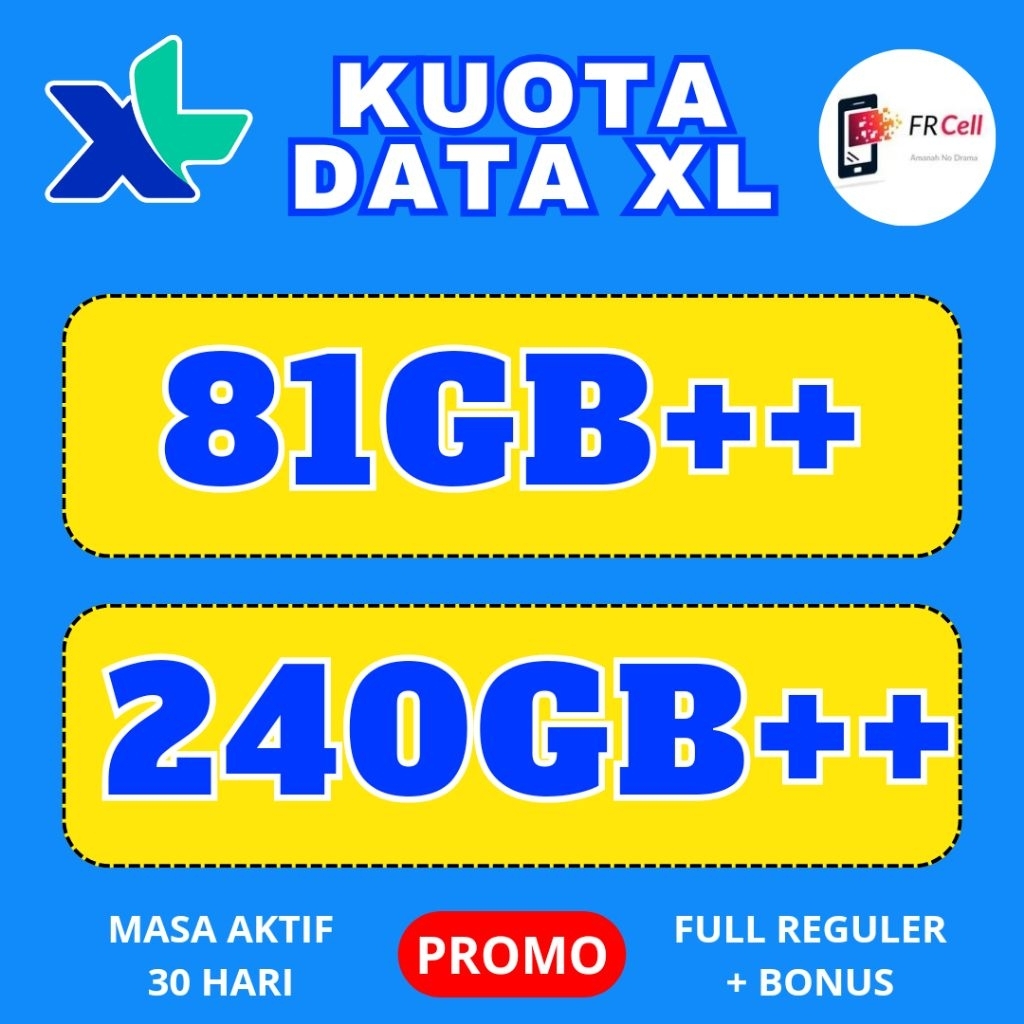 Jual PROMO KUOTA DATA XL 30 HARI MURAH | Shopee Indonesia