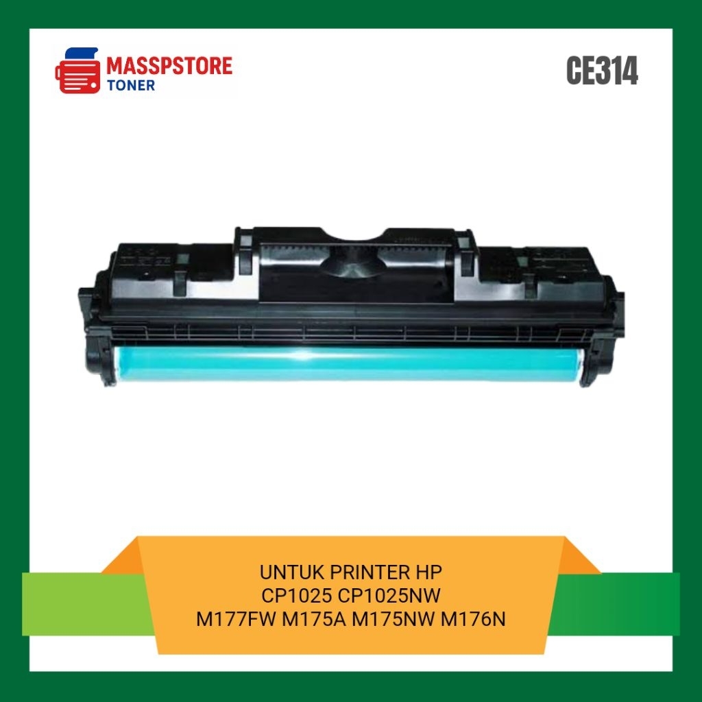 Jual Drum Unit Imaging CE314A For 126A HP laserjet cp1025 m177fw M175a ...