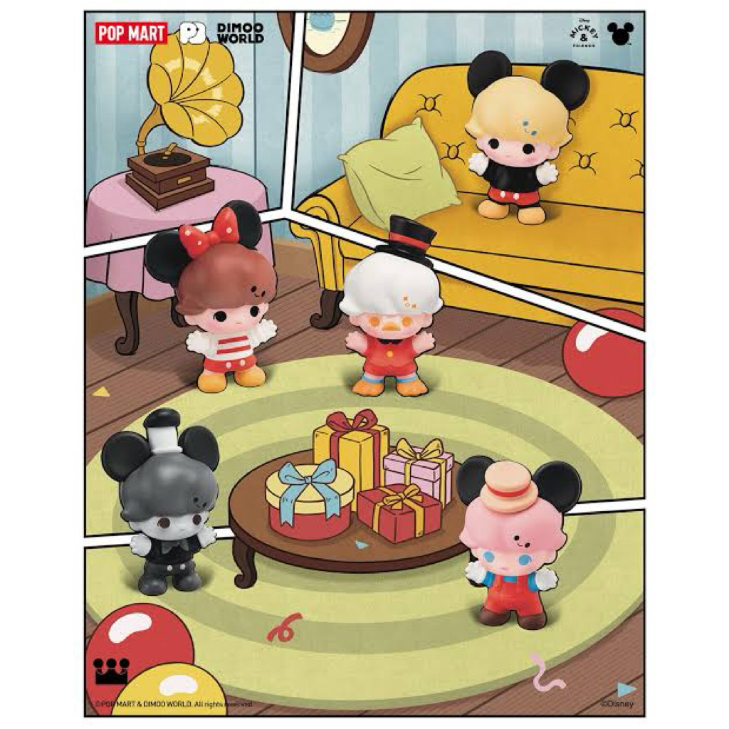 Jual Pop Bean Dimoo World x Disney Classic Series Ori Selected | Shopee ...