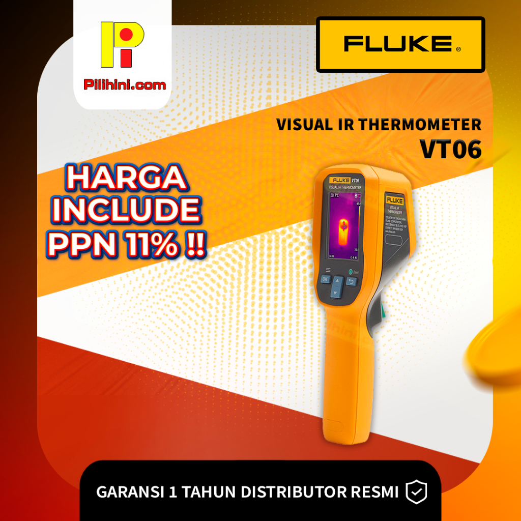 Jual Fluke VT06 Visual IR Termometer | Shopee Indonesia