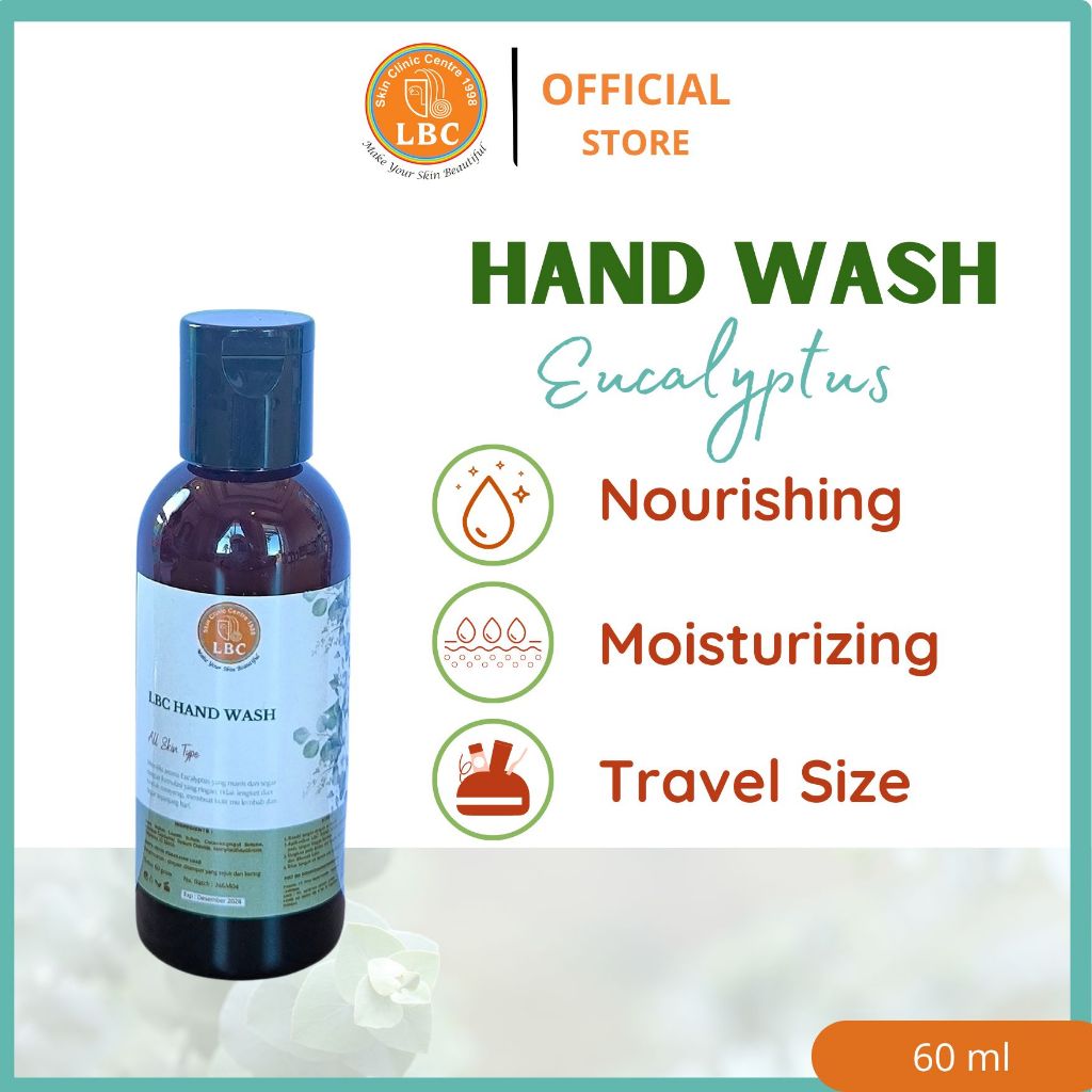 Jual Travel size Hand Wash 60 ml ( Eucalyptus - Limited Edition ...