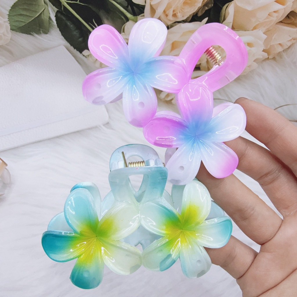 Jual JEDAI DOUBLE BUNGA KAMBOJA BAHAN AKRILIK GAYA KOREA IMPORT (A021 ...