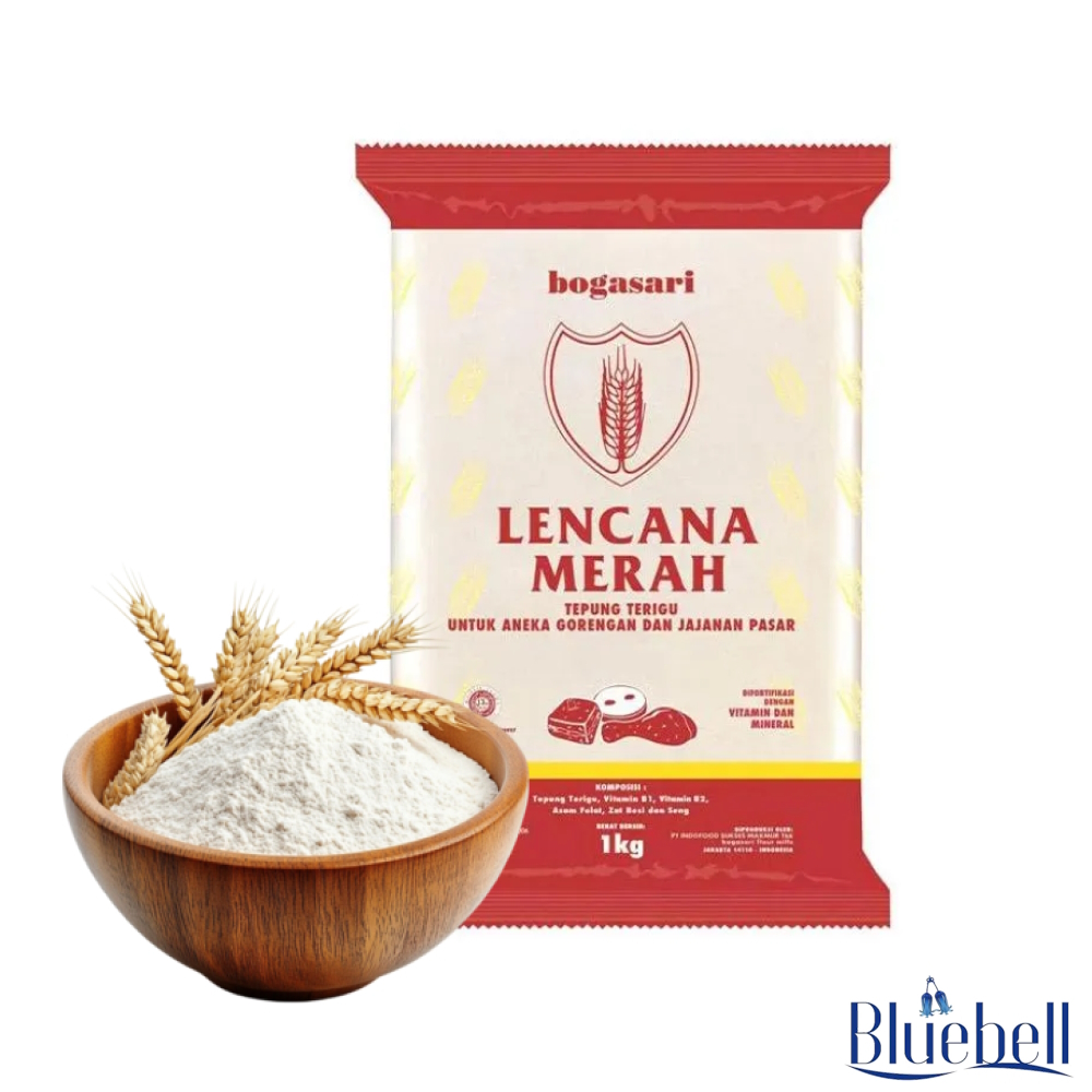 Jual Lencana Merah Tepung Protein Rendah 1Kg | Shopee Indonesia