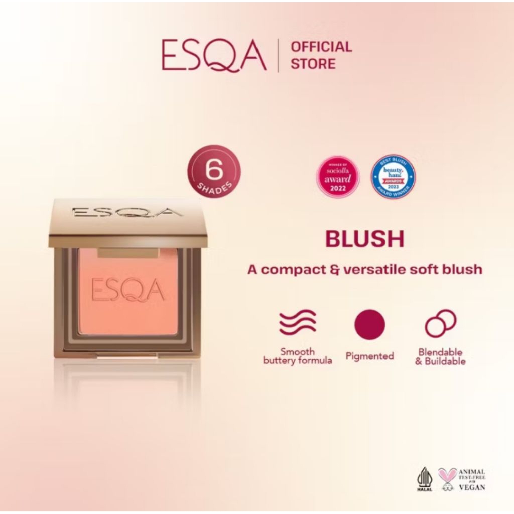 Jual [Kemasan Baru] Esqa Blush Series All Variant Exp 05/2028 | Shopee ...