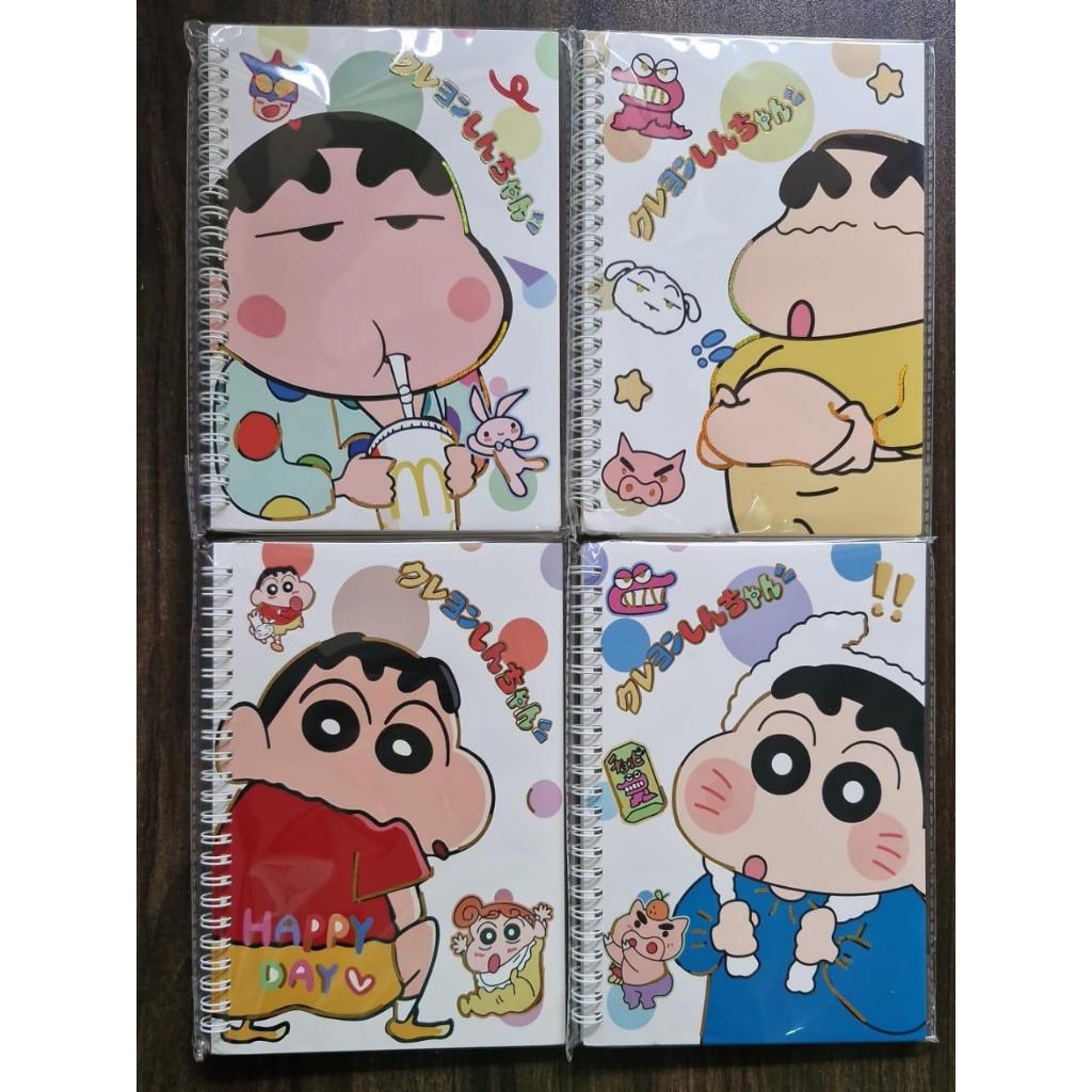 Jual BUKU TULIS A5 CRAYON SHINCHAN | NOTEBOOK SPIRAL KARAKTER LUCU ...