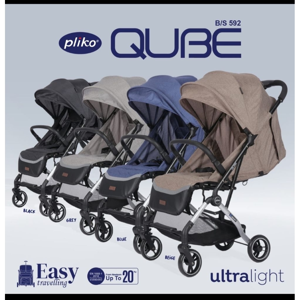 Jual PLIKO STROLLER QUBE BS592 | Shopee Indonesia