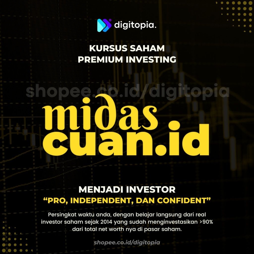 Jual Kursus Saham Midas Cuan – Jago Analisis Fundamental Saham Harta ...