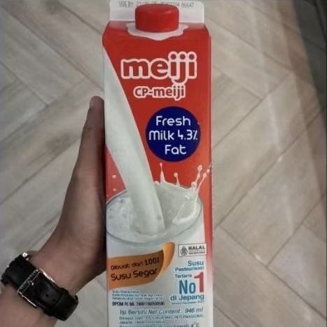 Jual Meiji CP - Meiji Fresh Milk susu pasteurisasi 946ml. | Shopee ...