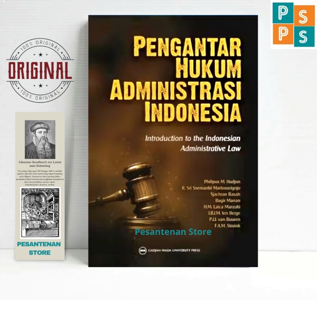 Jual BUKU ORIGINAL BUKU PENGANTAR HUKUM ADMINISTRASI INDONESIA KODE UGM PRESS | Shopee Indonesia