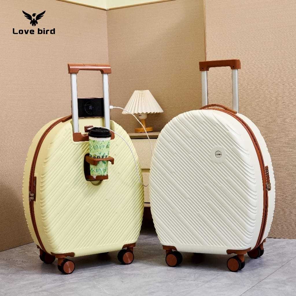Jual Love bird Koper mini bundar 18 inch koper kabin 20 inch koper ...