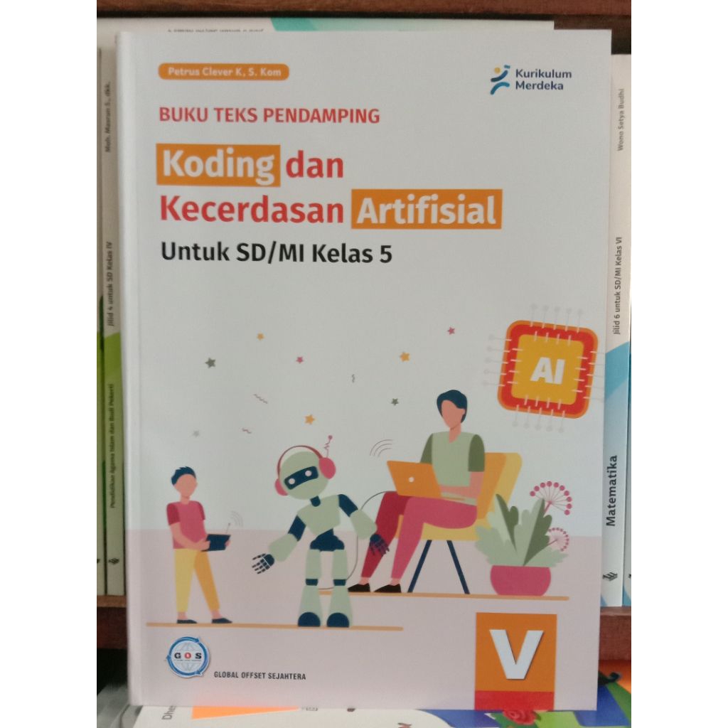Jual BUKU TEKS PENDAPING KODING DAN KECERDASAN ARTIFISIAL UNTUK SD/MI ...