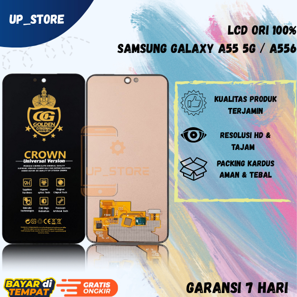 Jual LCD TOUCHSCREEN SAMSUNG GALAXY A55 5G / A556 ORIGINAL FULLSET BIG ...
