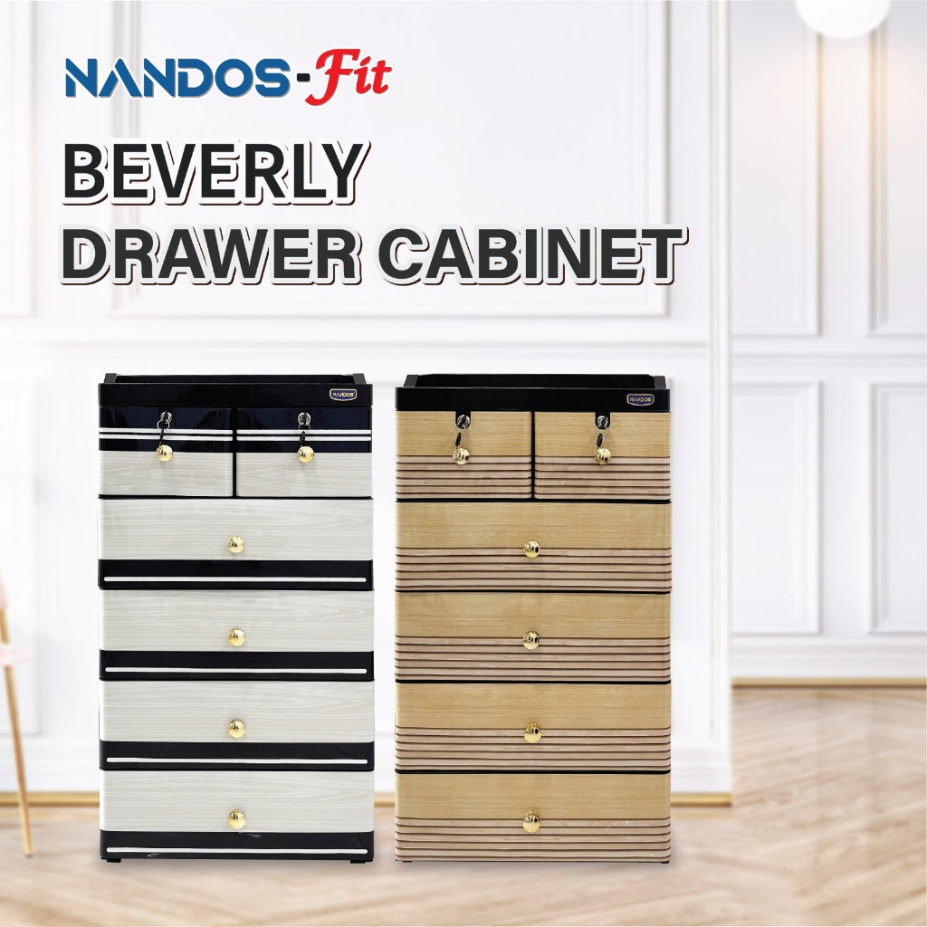 Jual NANDOS FIT Lemari Plastik Serbaguna Laci Mini Kecil Beverly Drawer ...