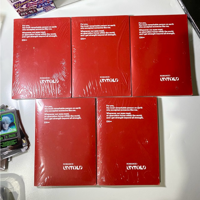 Jual READY STOK (clearance sale) Album Enhypen Romance Untold Engene ...