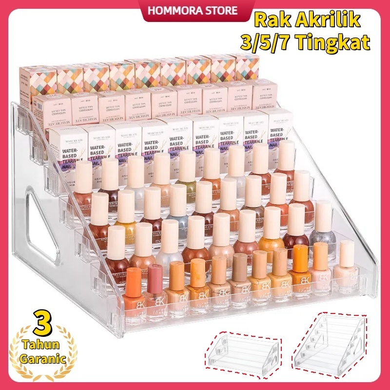 Jual Rak Kosmetik/Rak Parfum/Rak Lipstik/Rak Display Akrilik Transparan ...