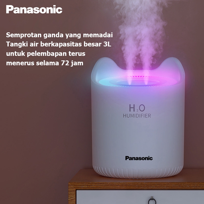 Jual Panasonic Kapasitas Besar Humidifier Air Purifier Double Mist ...