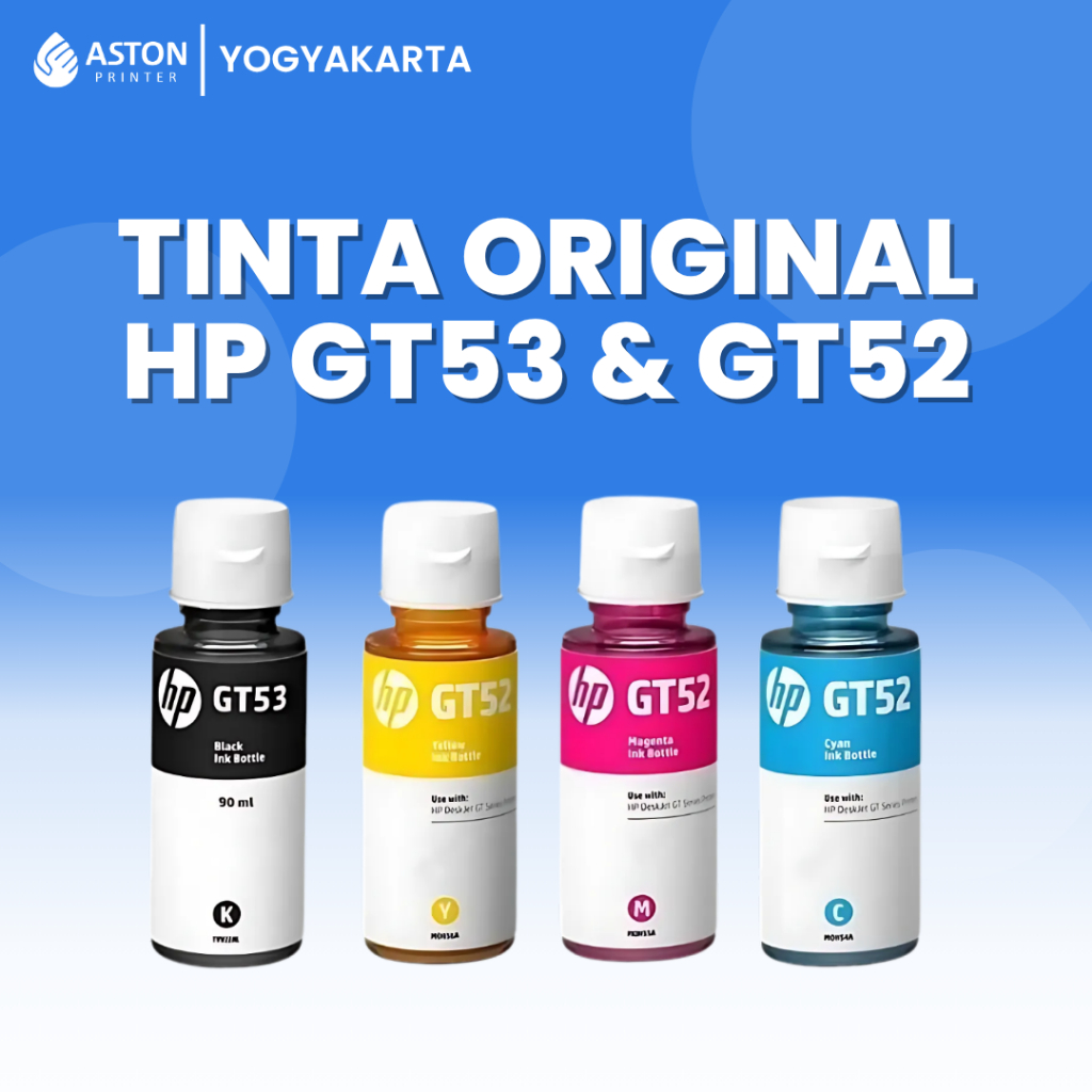 Jual Tinta Printer HP GT52 & GT53 - Untuk HP Series | Shopee Indonesia