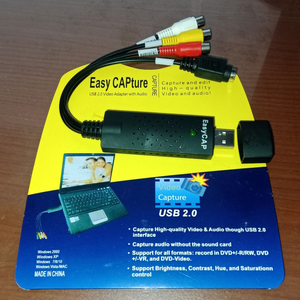 Jual Easy capture for Android dan Laptop UTV007 bisa jadi alat tracking ...