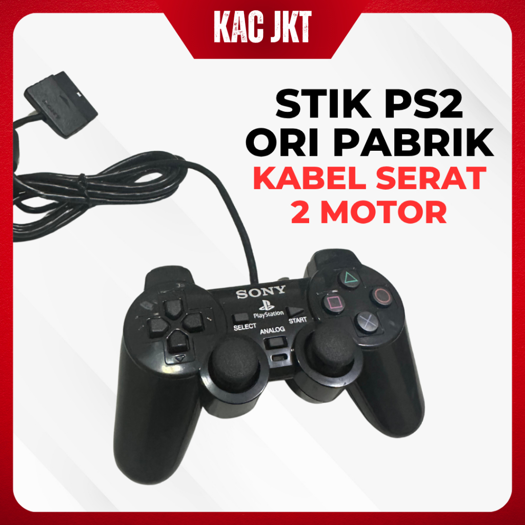 Jual Stik Ps2 Op Ori Pabrik Kabel Serat 2 Motor Stik Op Ps2 Stik Ps2 Ori Pabrik Stick Ps2 Stick ...