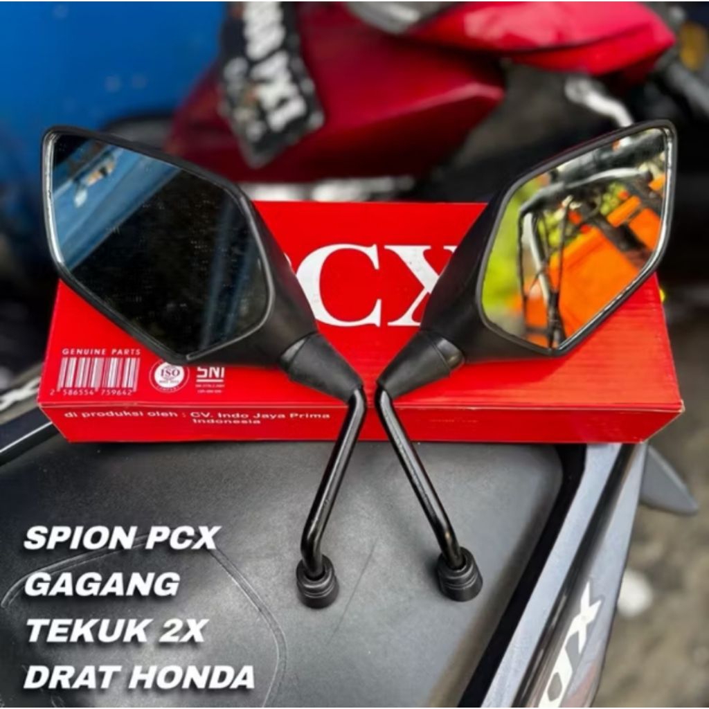 Jual SPION MODEL PCX TANGKAI BENGKOK UNIVERSAL KANAN KIRI BEAT VARIO ...