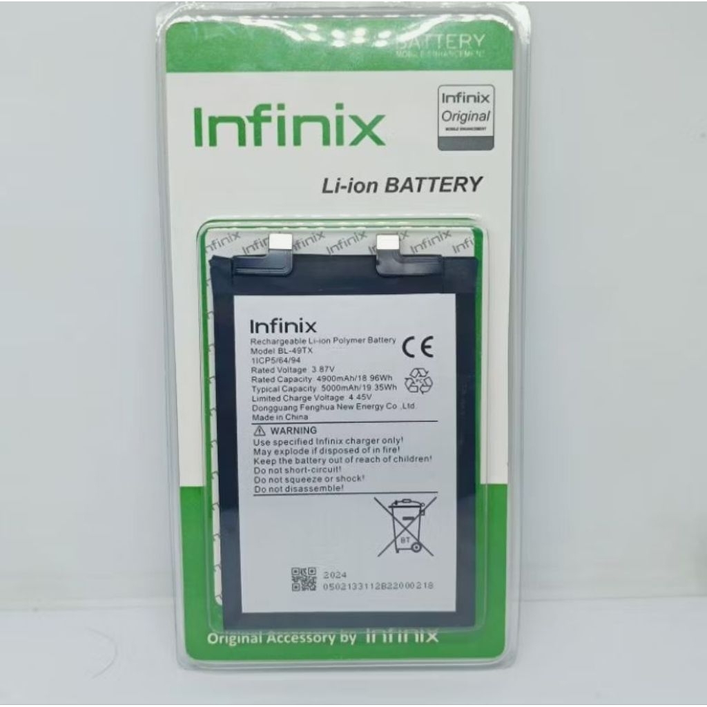 Jual Batre Baterai Infinix NOTE 30i X6716 ORIGINAL 100% Model Battery ...