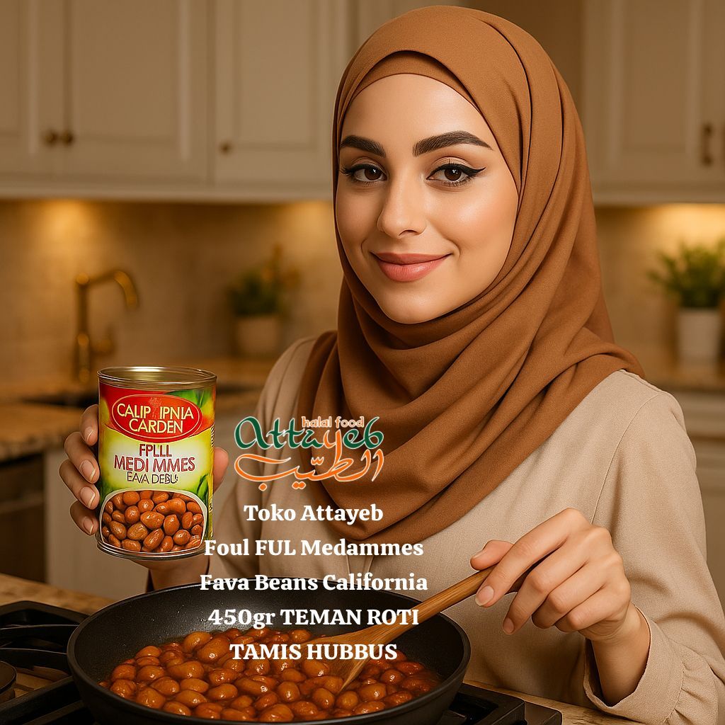 Jual Foul FUL Medammes Fava Beans California 450gr TEMAN ROTI TAMIS ...