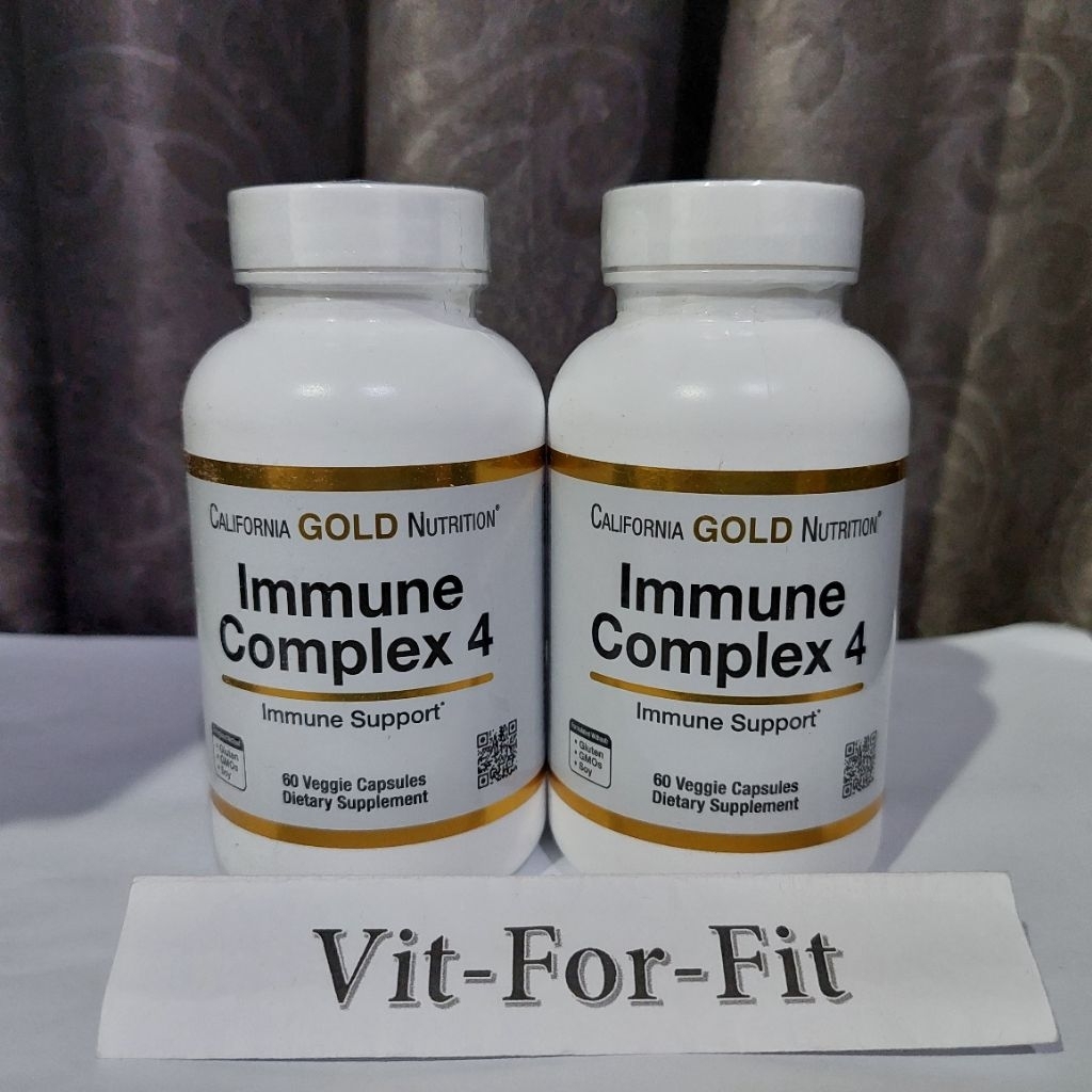 Jual California Gold Nutrition Immune Complex 4 - 60 veggie capsules ...
