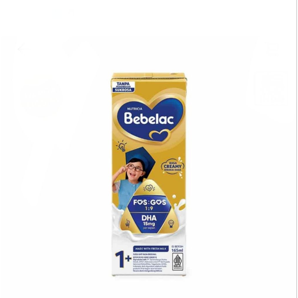 Jual bebelac susu formula cair rasa plain kotak 165 ml | Shopee Indonesia