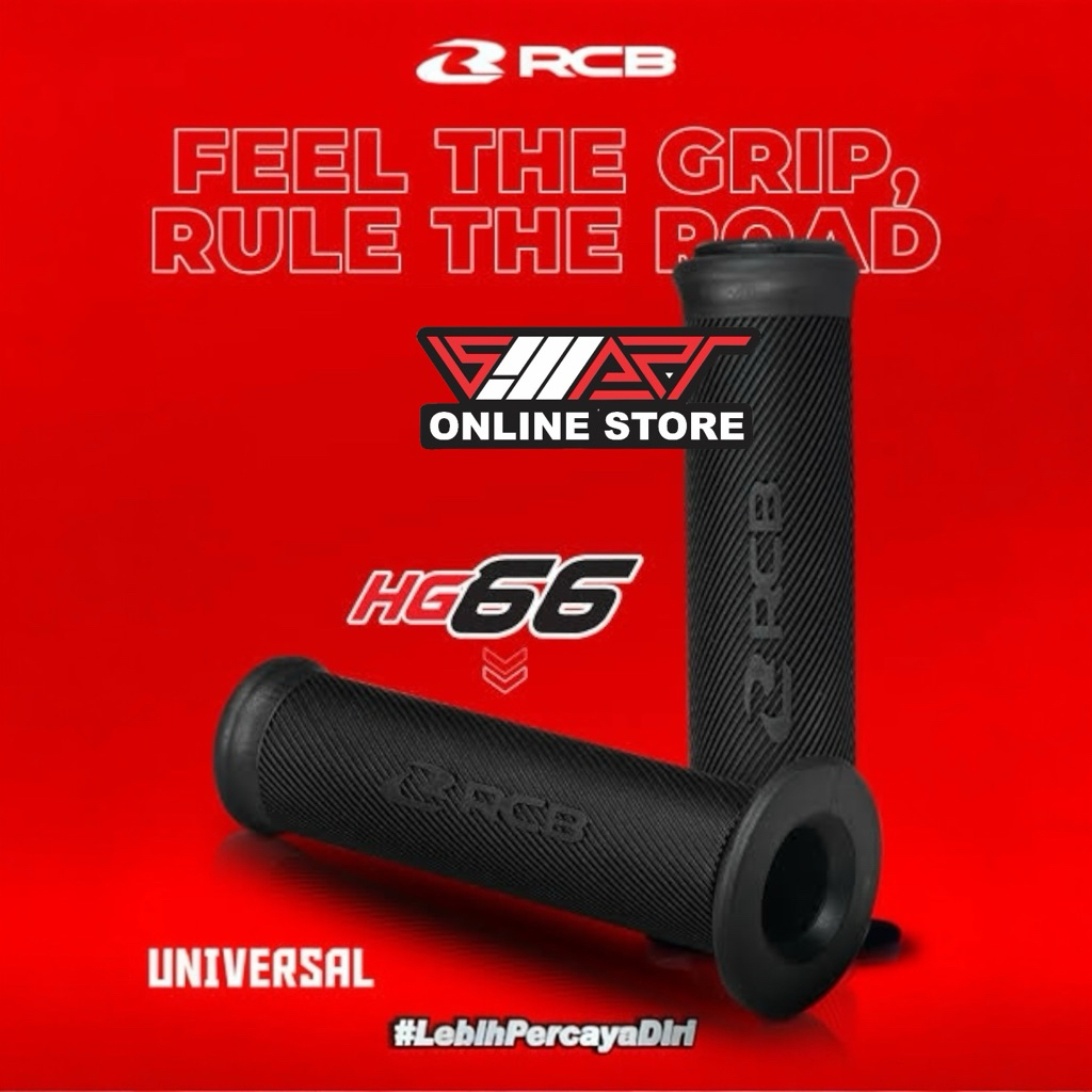 Jual GRIP RCB / GRIP RACINGBOY MODEL POLOS HG66 / HANDGRIP RCB HG 66 ...