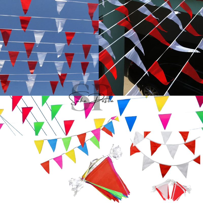 Jual SUKAPESTA - Bendera Umbul Umbul Hiasan Karnaval 17 Agustus / Dekorasi Agustusan Merah Putih ...