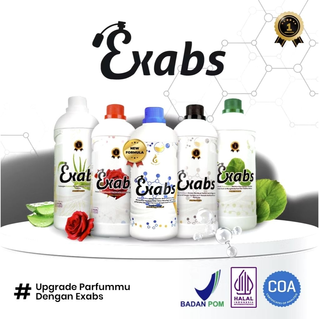 Jual Exabs pelarut parfume Original Halal repack 100ml | Shopee Indonesia