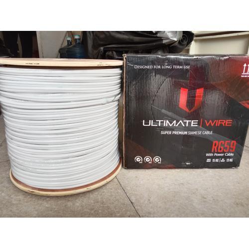 Jual ULTIMATE KABEL RG 59 + POWER 300 METER | Shopee Indonesia