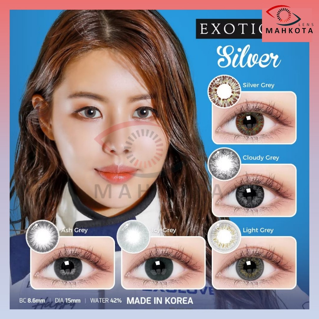Jual SOFTLENS ICE SILVER NORMAL & MINUS (-0.50 sd -6.00) By EXOTICON ...