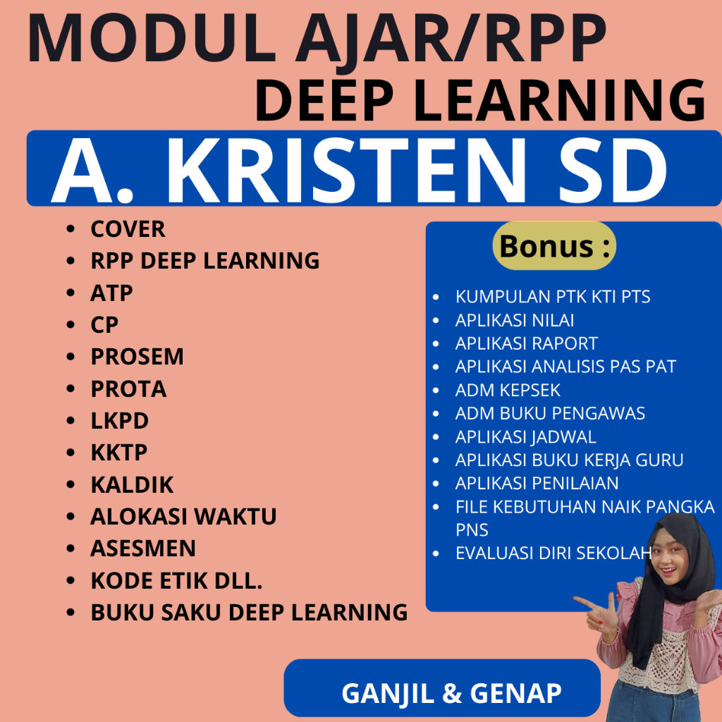 Jual Modul Ajar/RPP Deep Learning AGAMA KRISTEN SD KELAS 1-6 - RPP ...