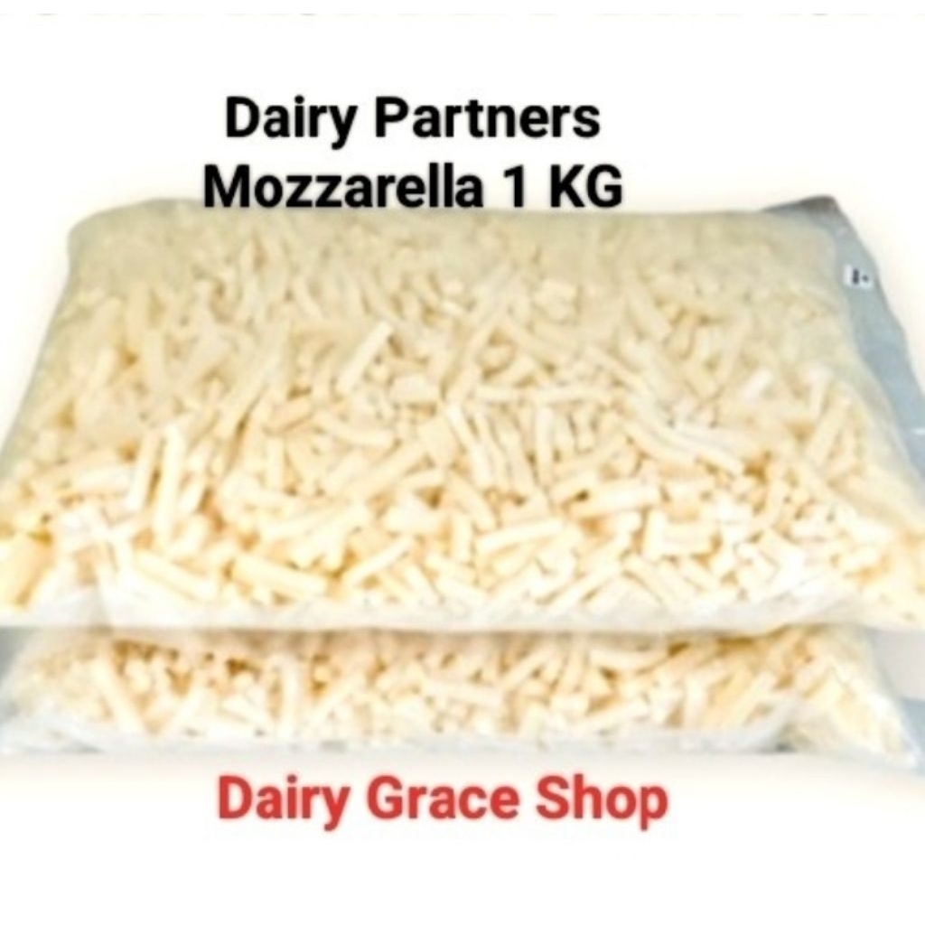 Jual Dairy Partners Mozzarella Shredded 2KG | Mozzarella Arla Stik ...