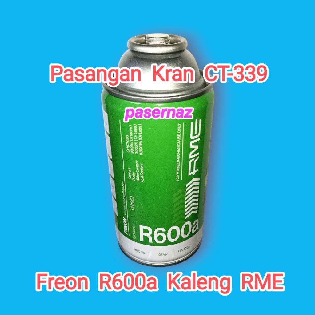 Jual R600a Kaleng RME | Refrigerant R600a Kulkas | R600a Kulkas | Best ...