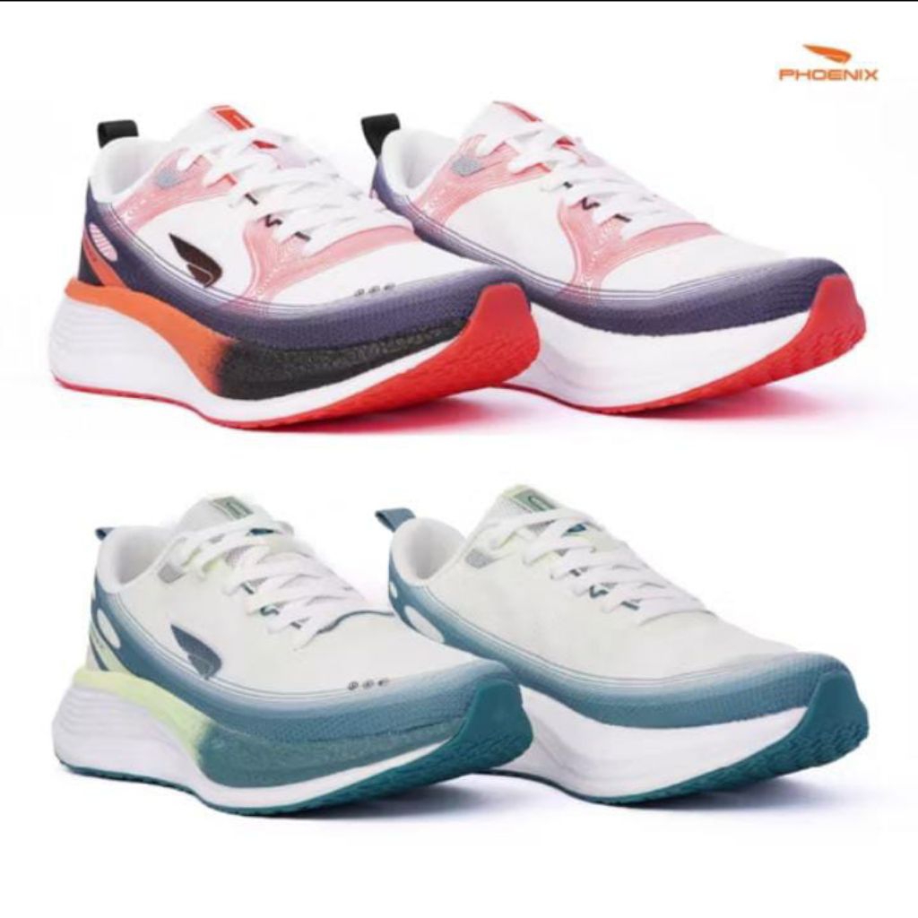 Jual Phoenix Sepatu lari /Running original ZENITH - PUTIH/HIJAU/PHOENIX ...