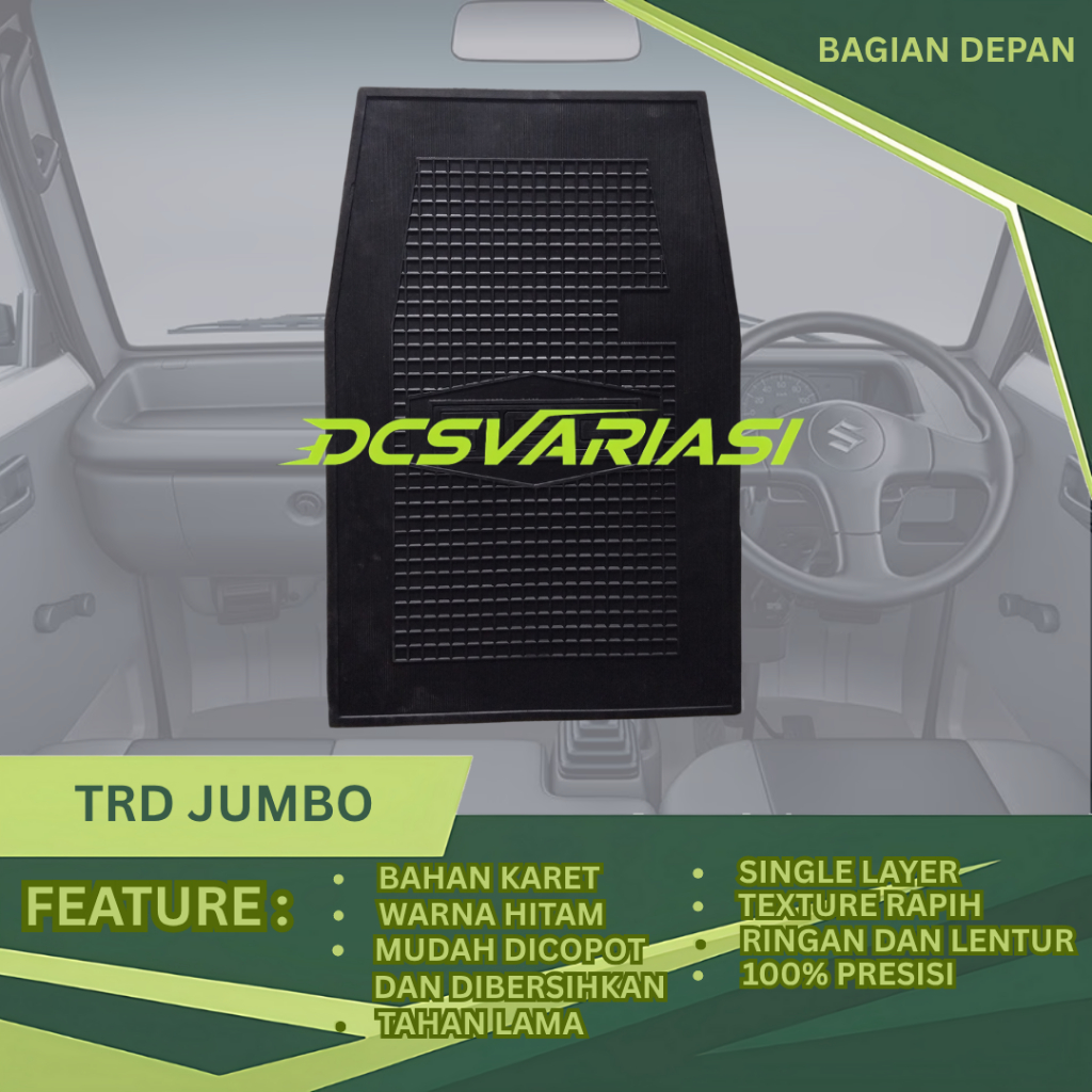 Jual Karpet Mobil Trd Jumbo Universal Bahan Karet Premium High Quality ...