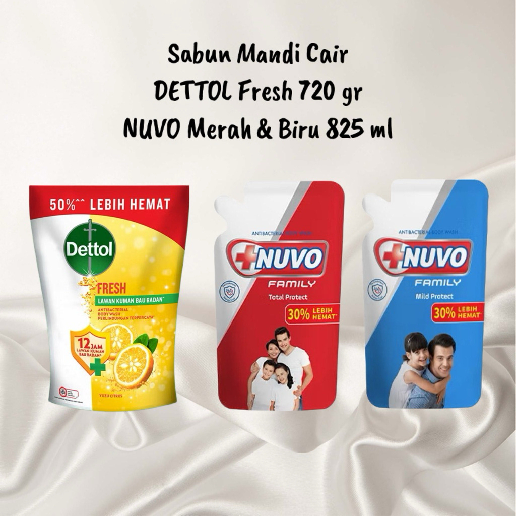 Jual Nuvo Harga Sabun Terlengkap & Harga Terbaru Juni 2026 | Shopee ...