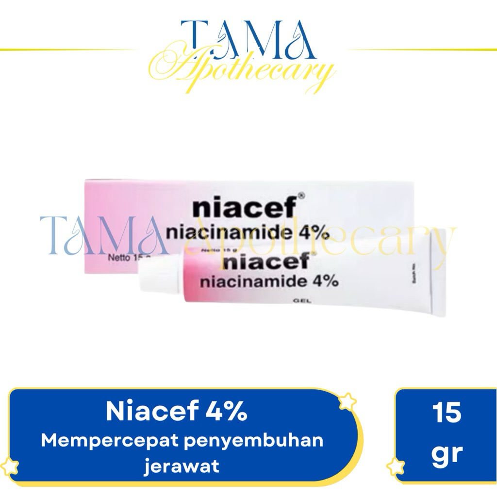 Jual Niacef Niacinamide 4% 15gr | Shopee Indonesia